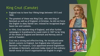 The Vikings in England Denmark - Danelaw | PPT