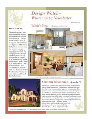 Design Watch Newsletter 2013 | PDF