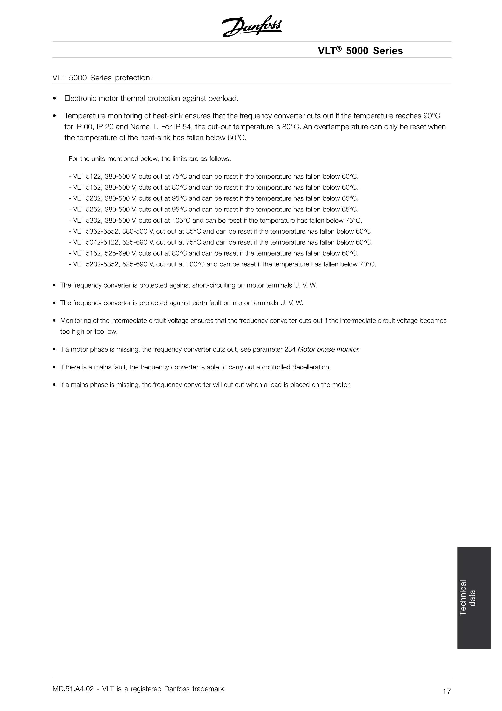 Danfoss vlt-5000 | PDF