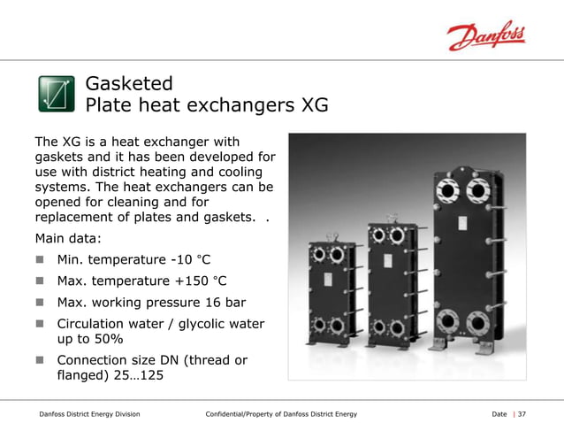 Danfoss control components for district heating | PPT
