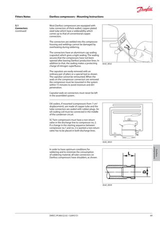 Danfoss Refrigeration Fitters Notes and practical hints | PDF