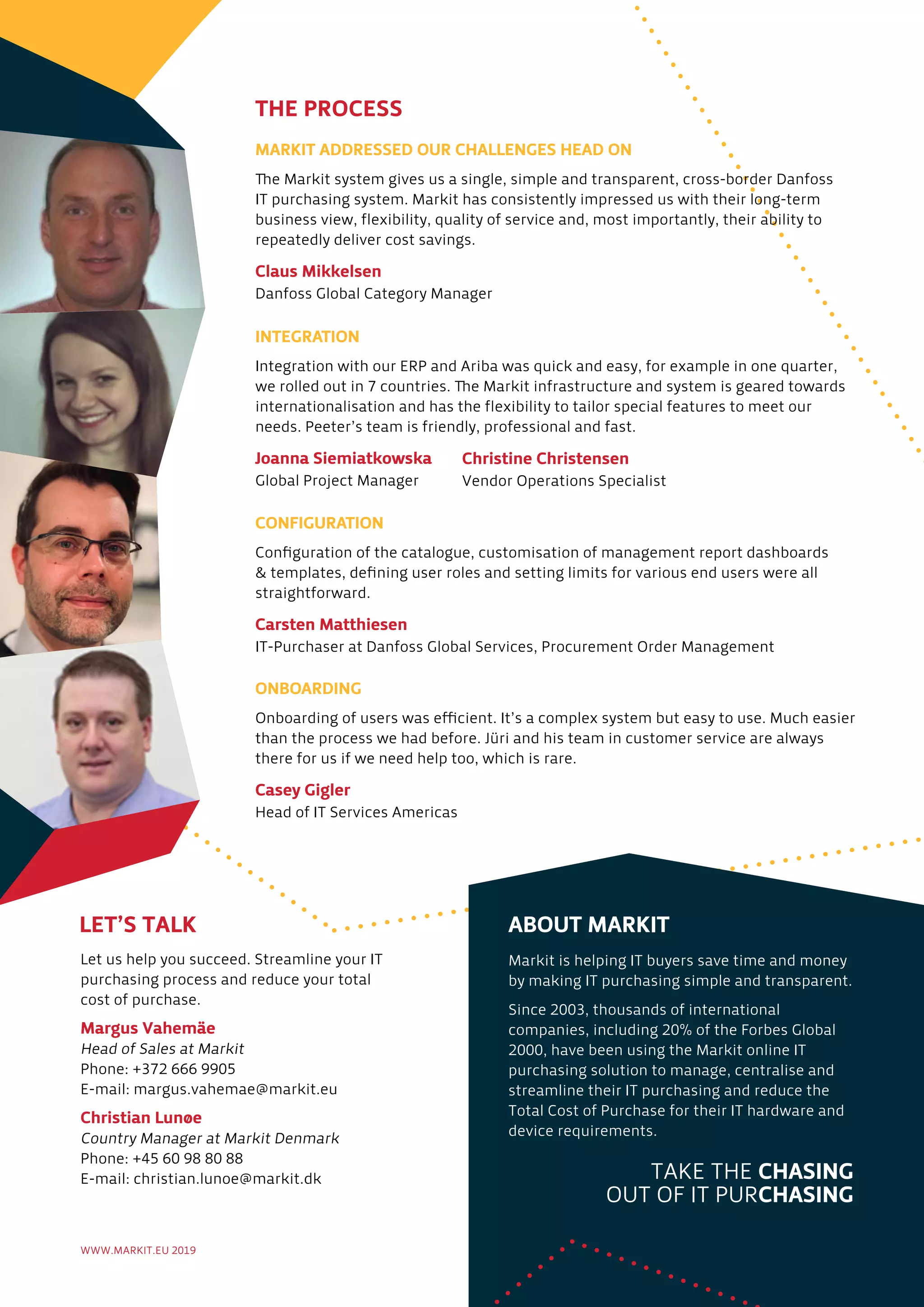 Danfoss IT Procurement Case Study 2019 | PDF