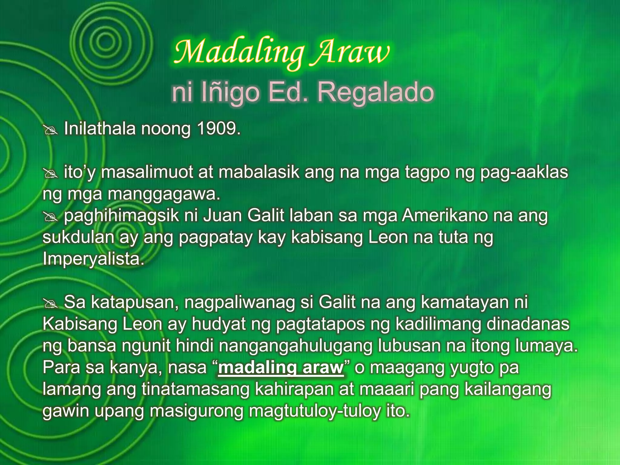 Ang Sampung Natatanging Nobelang Filipino | PPTX