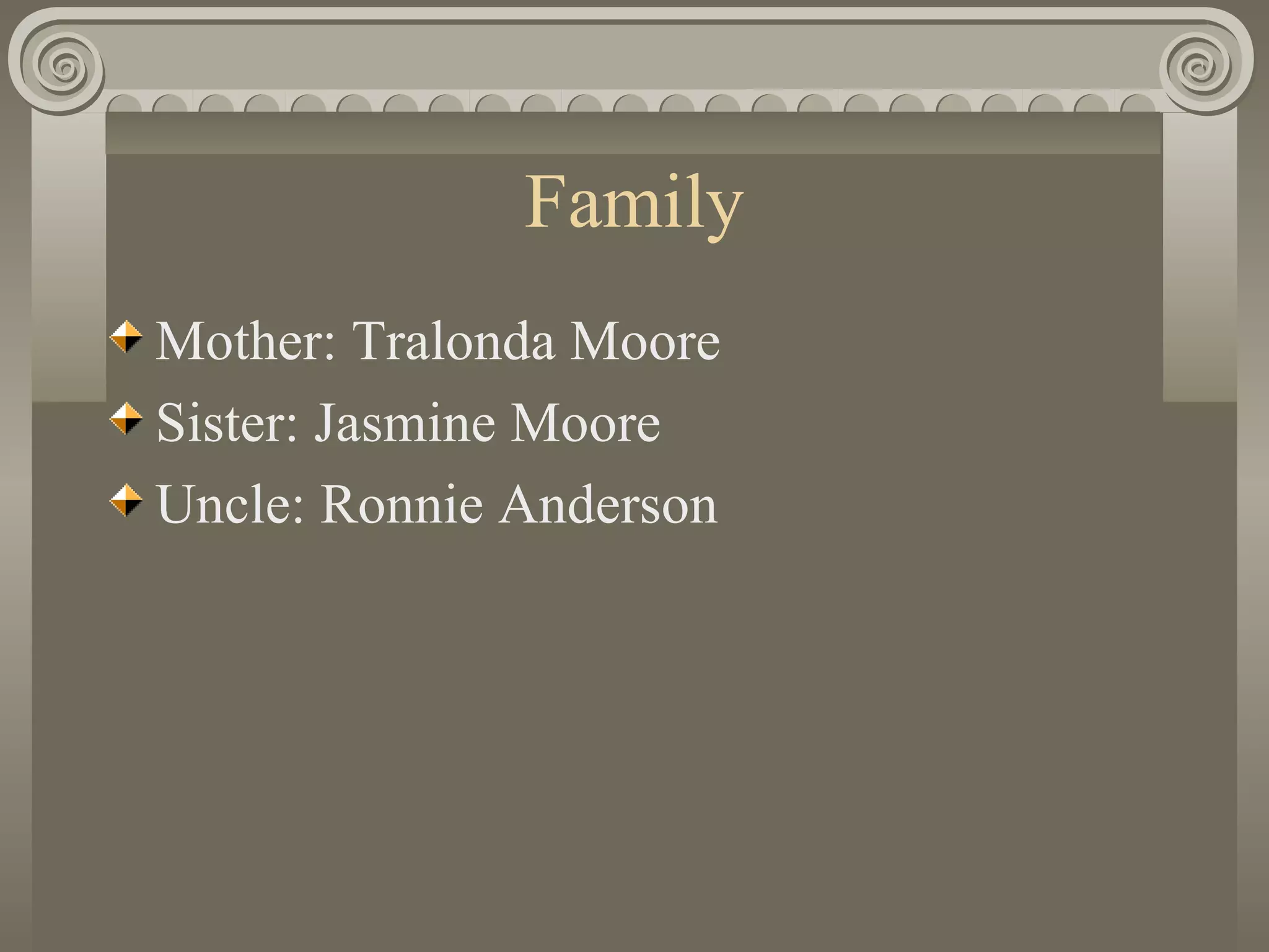 D’Angelo Moore | PPT