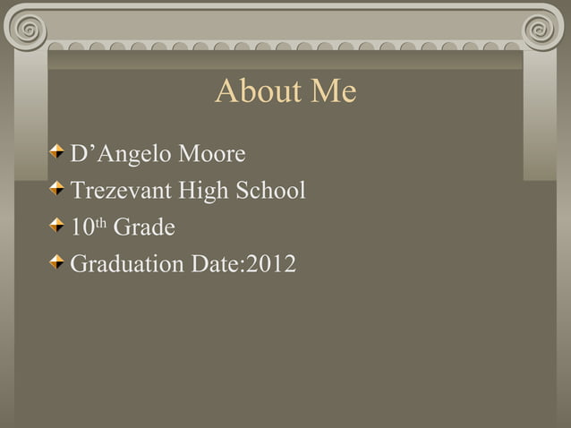 D’Angelo Moore | PPT