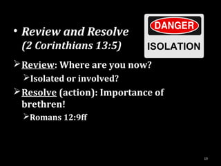Danger spiritual hazards | PPT