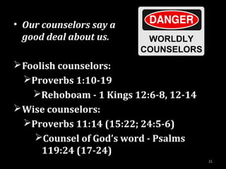 Danger spiritual hazards | PPT