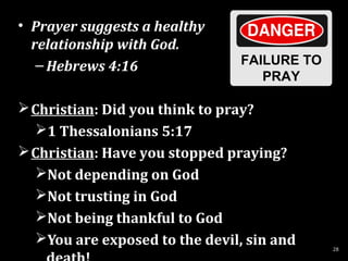 Danger spiritual hazards | PPT