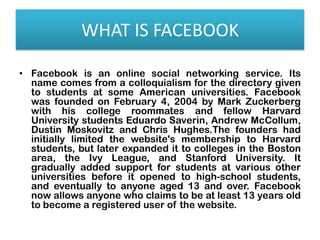 Danger of facebook | PPT