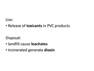 Danger of pvc | PPTX