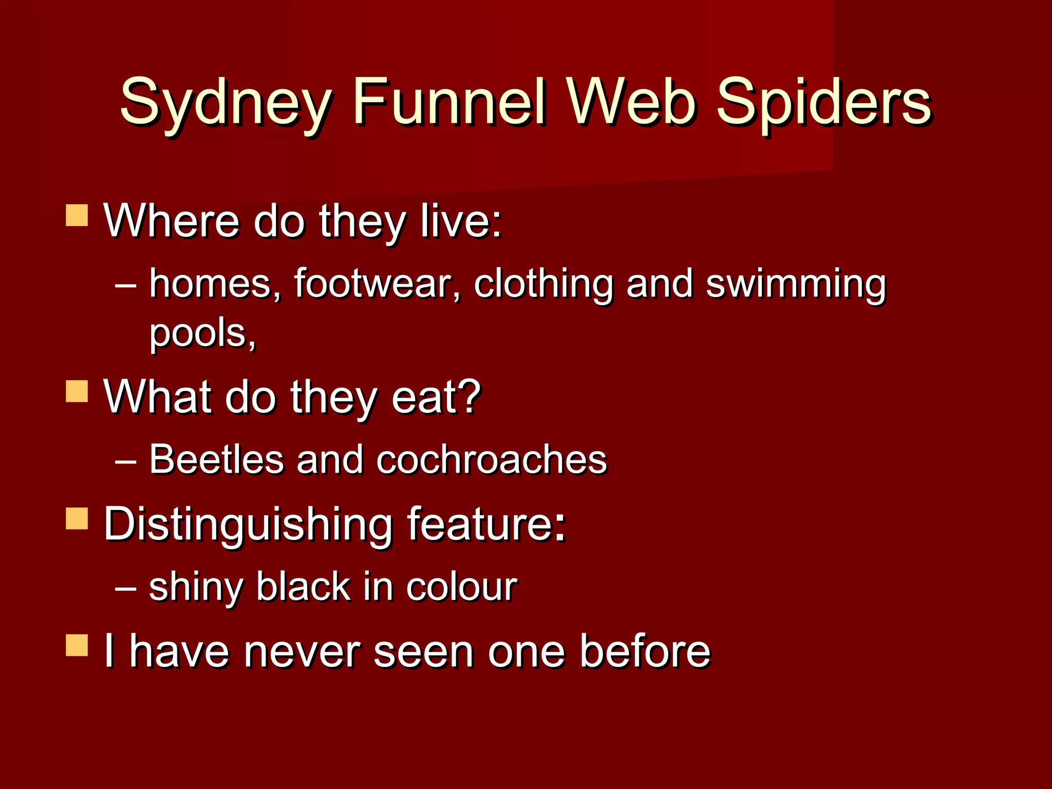 Dangerous australian animals | PPT