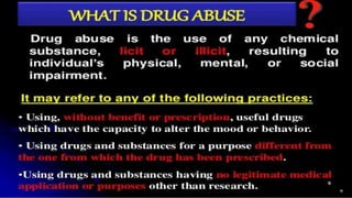 Dangerous drugs ppt | PPTX