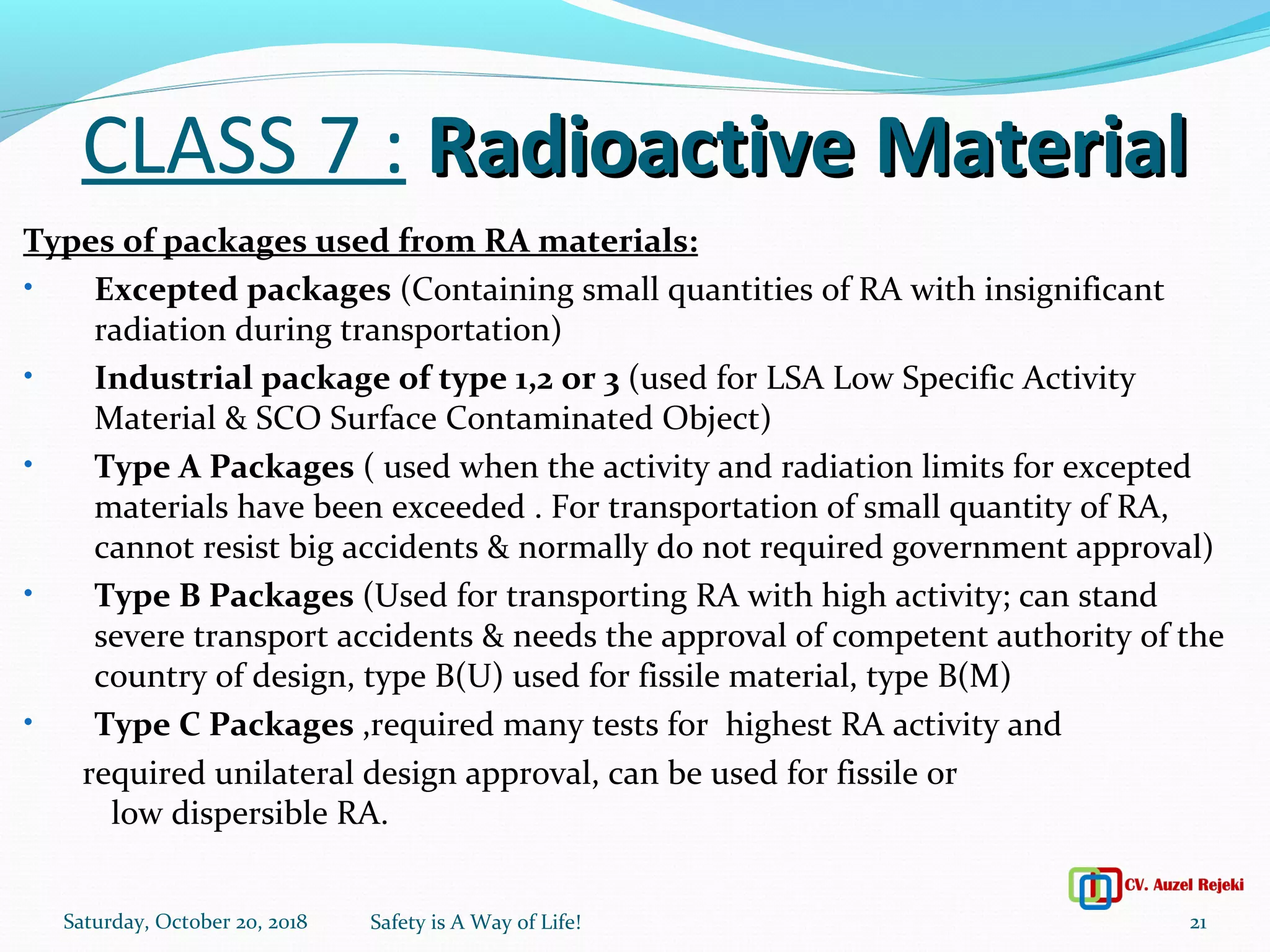 Dangerous Goods Awareness and Handling Safety | PPS