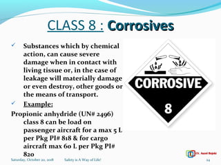 Dangerous Goods Awareness and Handling Safety | PPS