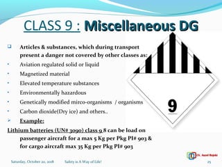 Dangerous Goods Awareness and Handling Safety | PPS