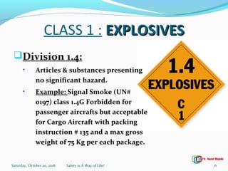 Dangerous Goods Awareness and Handling Safety | PPS