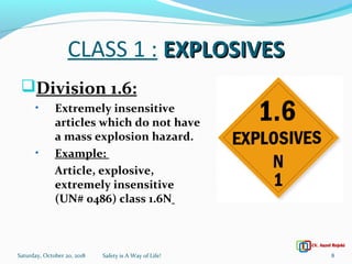 Dangerous Goods Awareness and Handling Safety | PPS