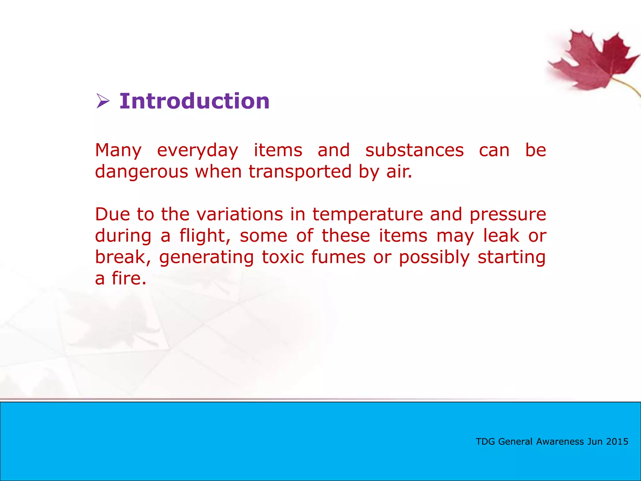 Dangerous Goods Awareness Slides 03062015.ppt