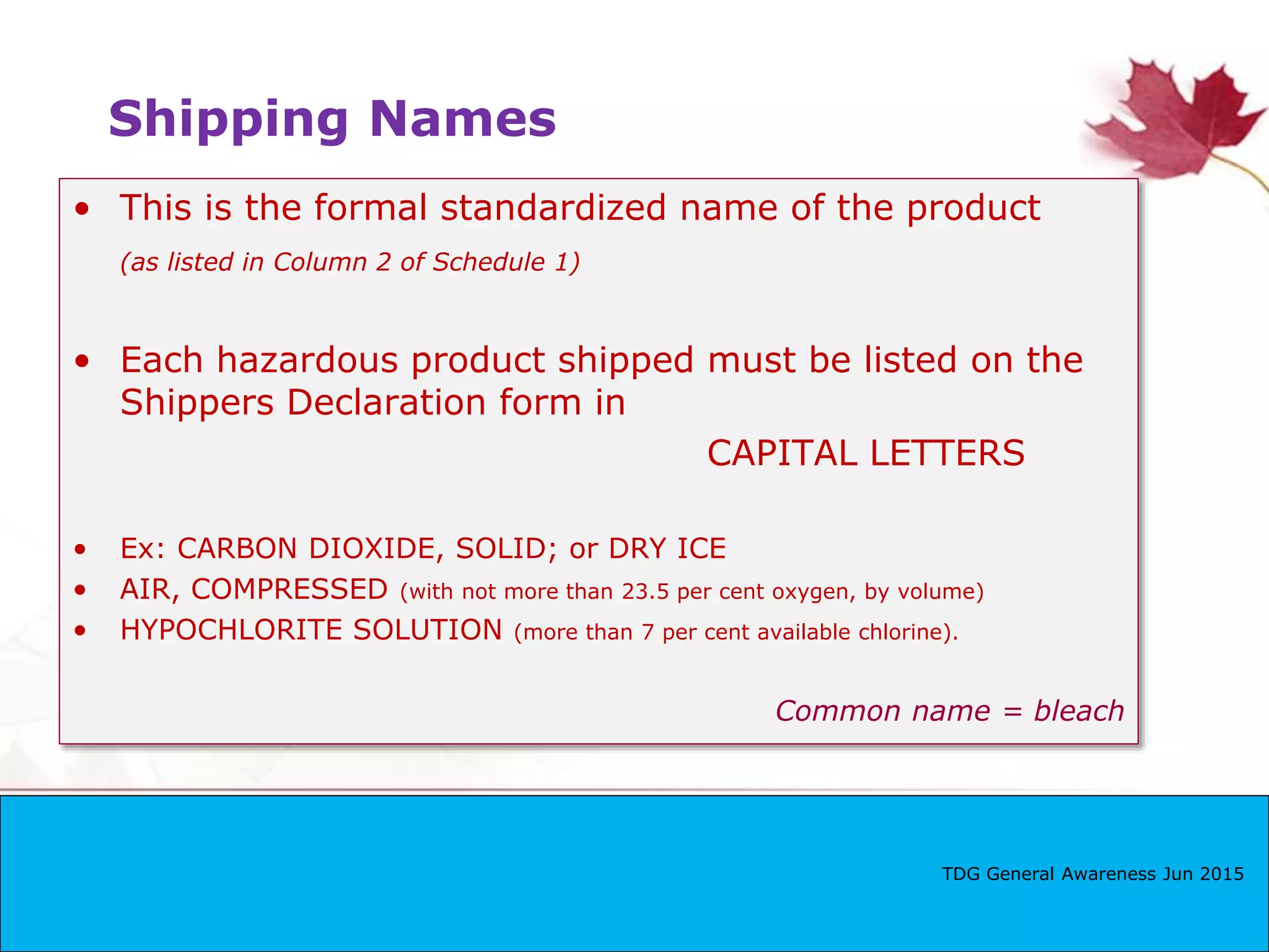 Dangerous Goods Awareness Slides 03062015.ppt