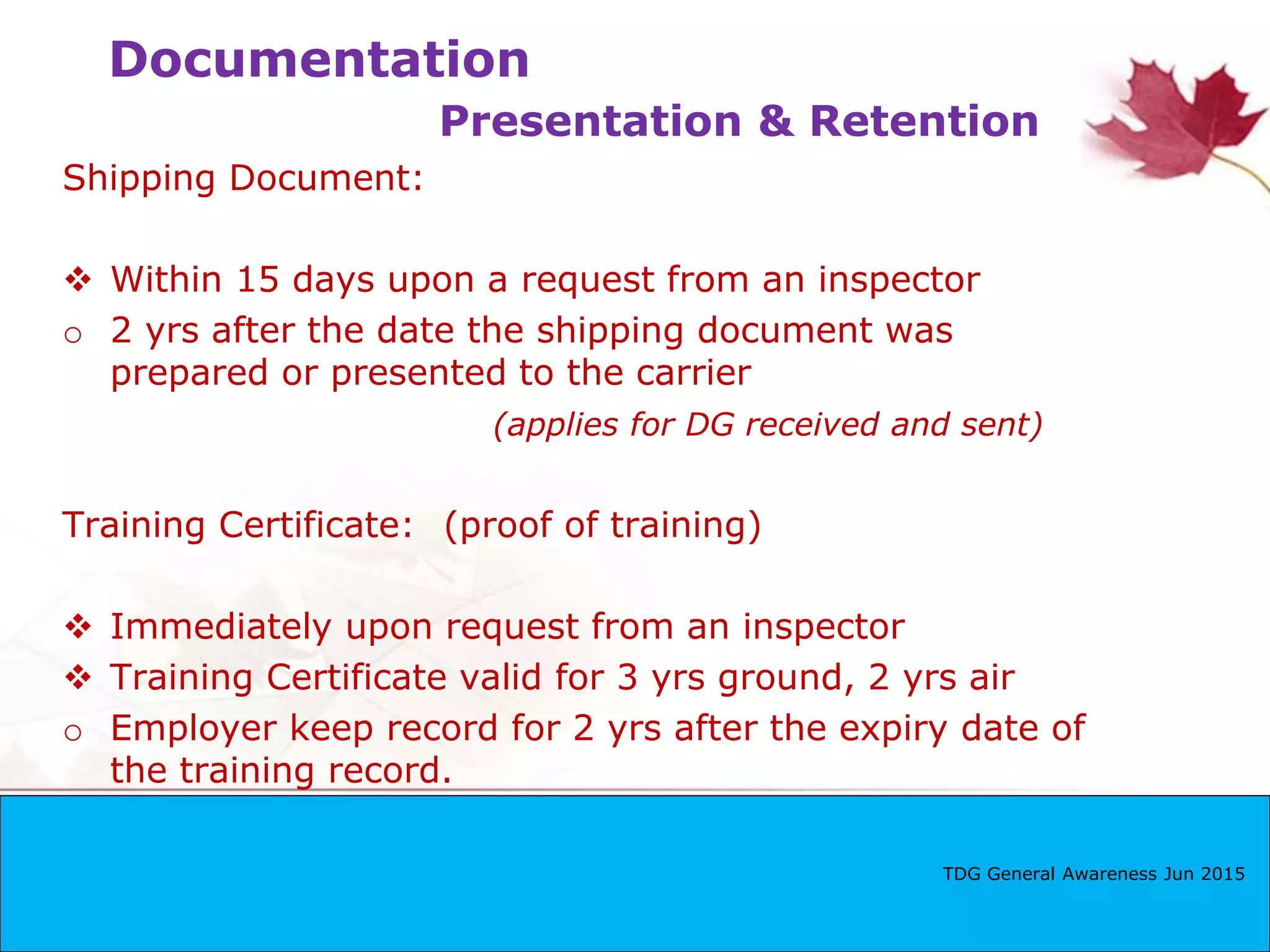 Dangerous Goods Awareness Slides 03062015.ppt