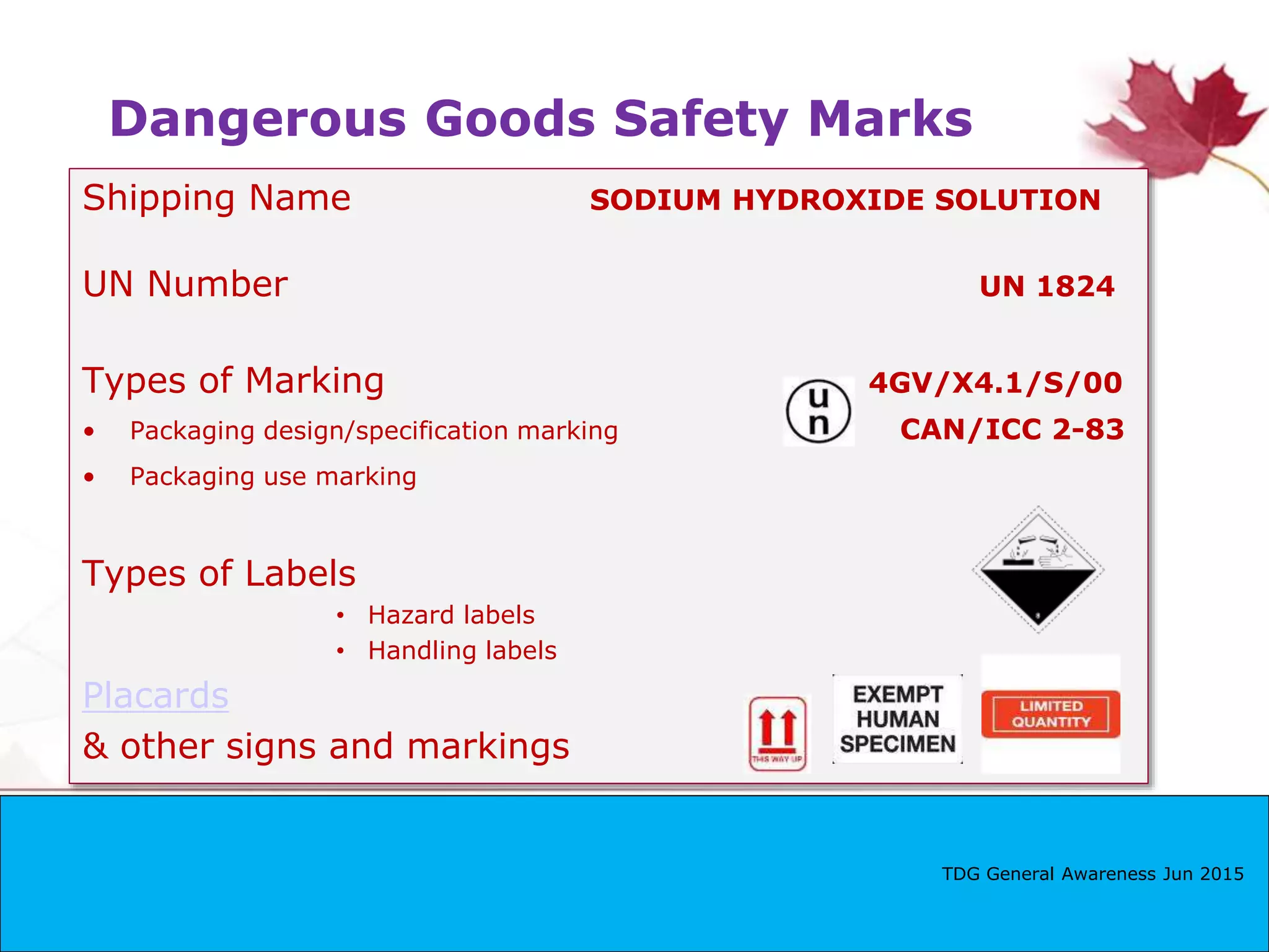 Dangerous Goods Awareness Slides 03062015.ppt