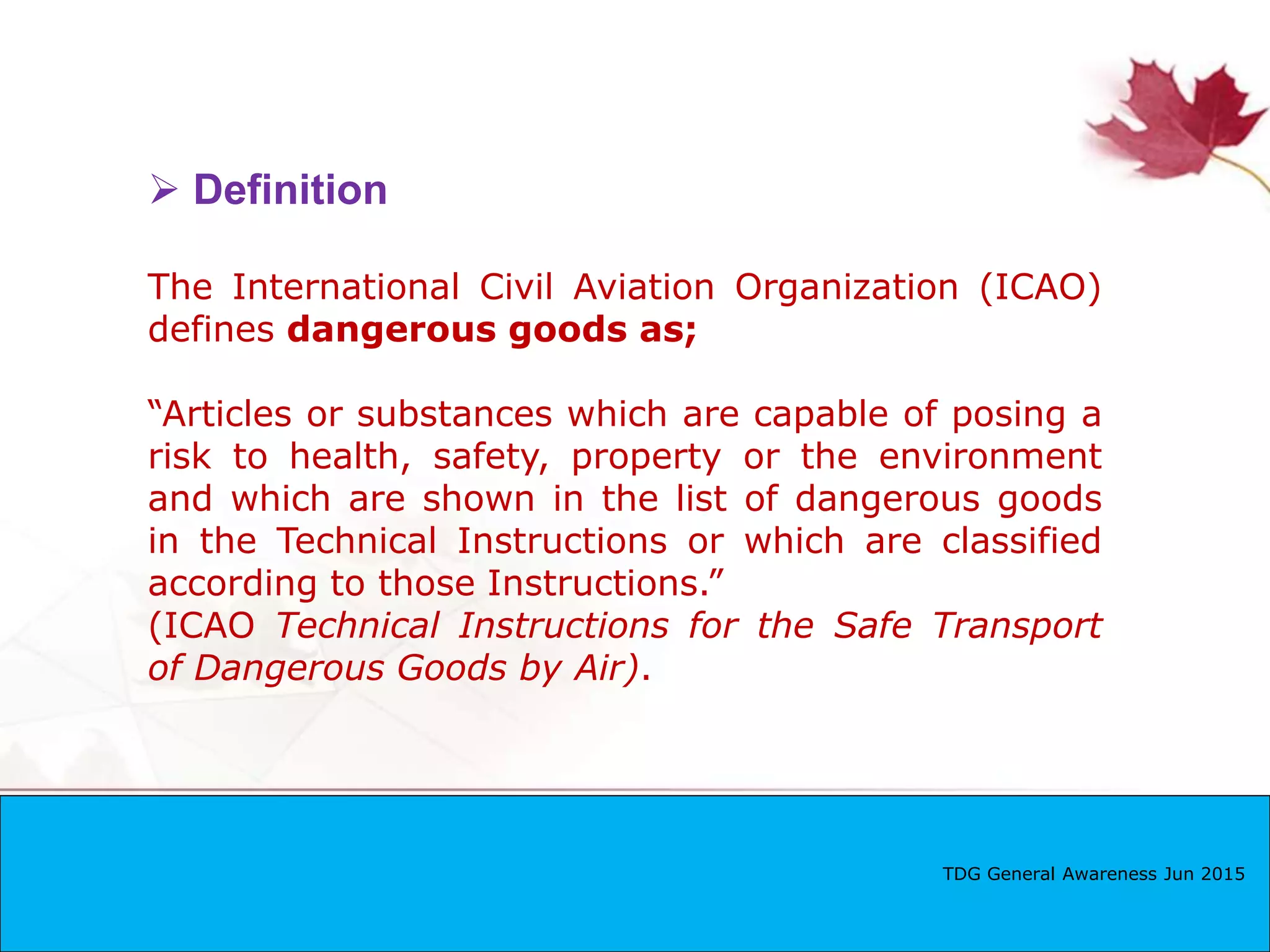 Dangerous Goods Awareness Slides 03062015.ppt