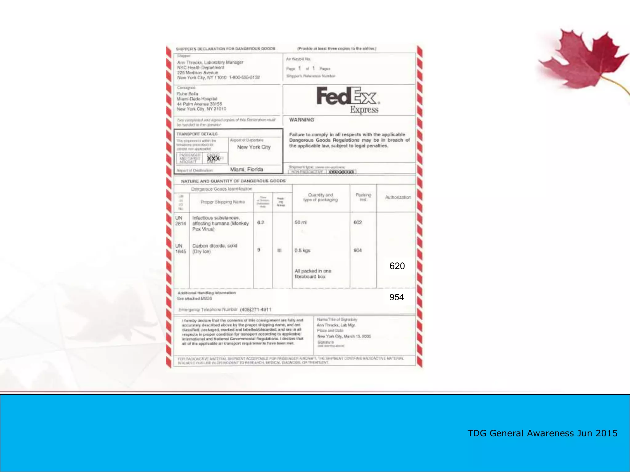Dangerous Goods Awareness Slides 03062015.ppt