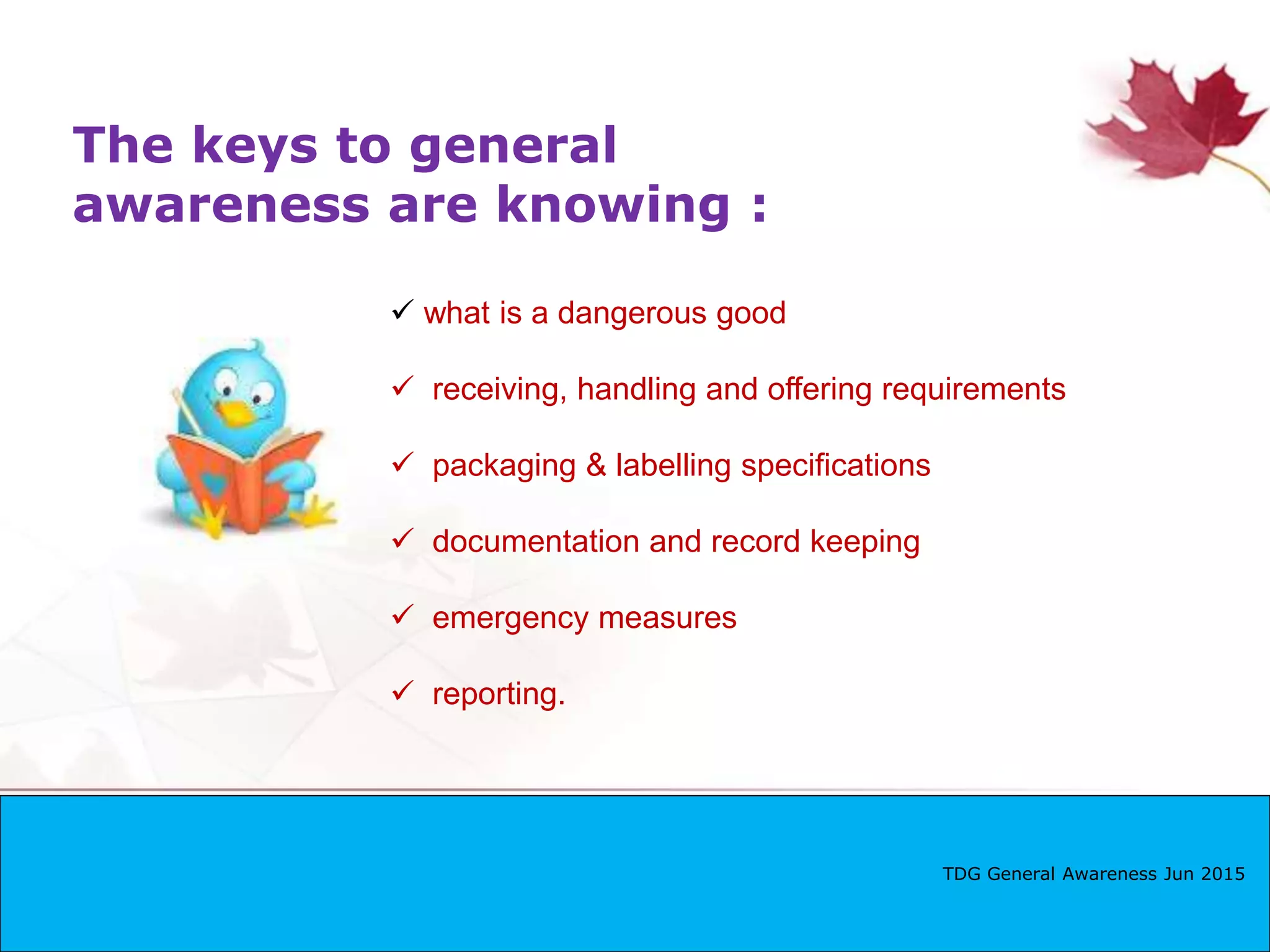 Dangerous Goods Awareness Slides 03062015.ppt