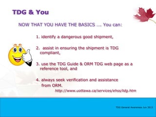 Dangerous Goods Awareness Slides 03062015.ppt