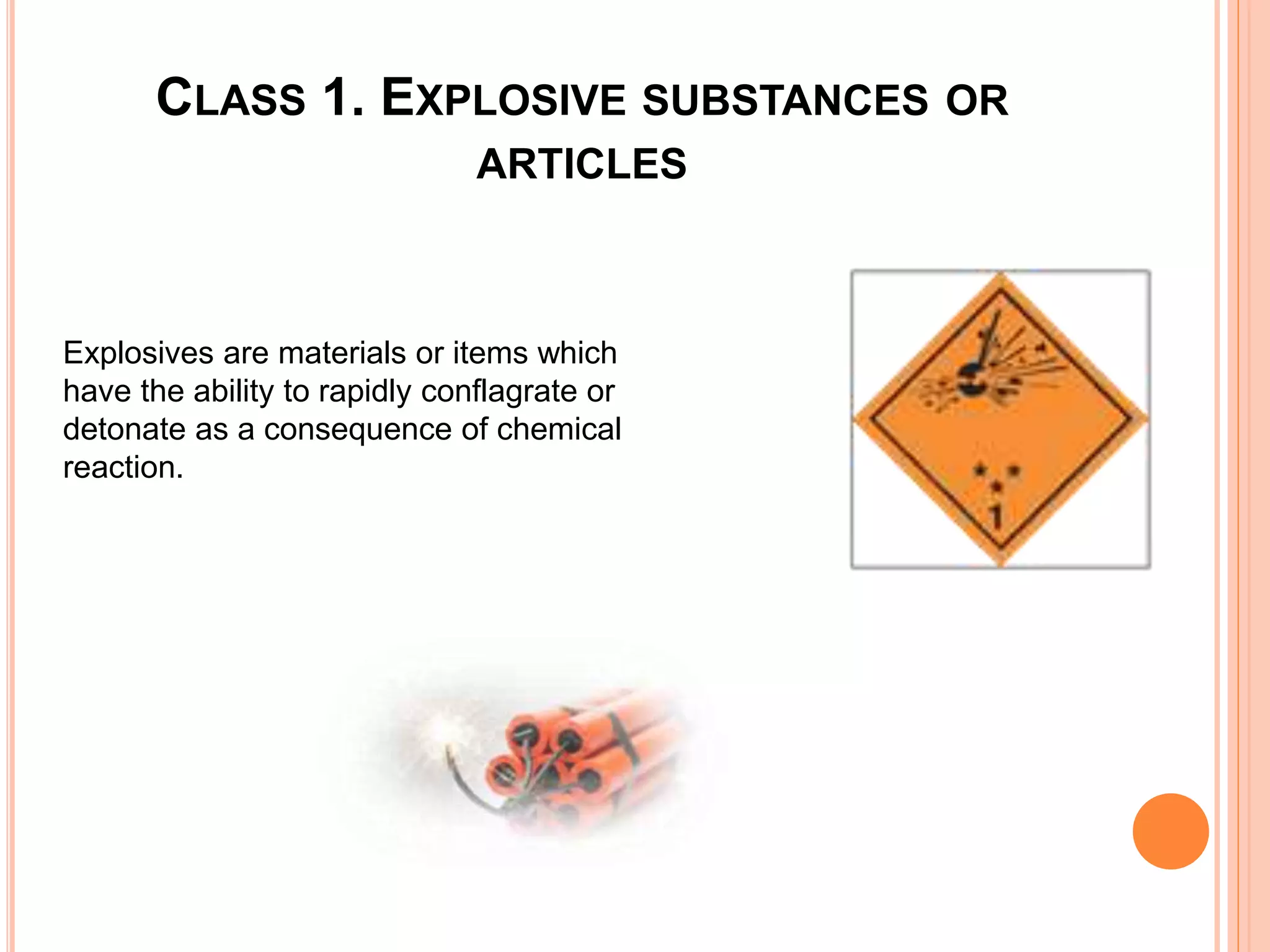 Dangerous Goods Emergency Action Codes | PPTX