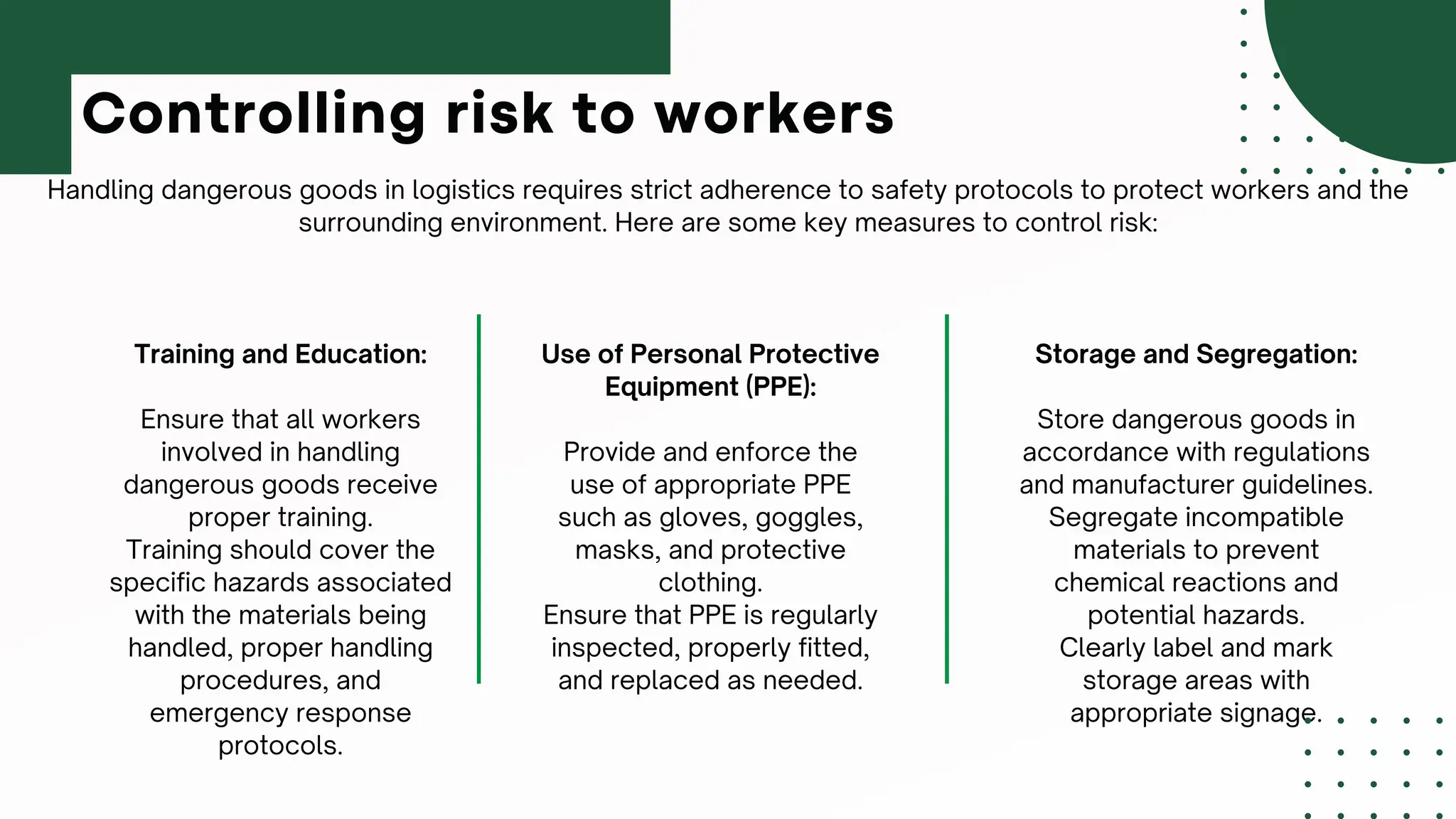 Dangerous Goods Handling.pdf for logisti | PDF