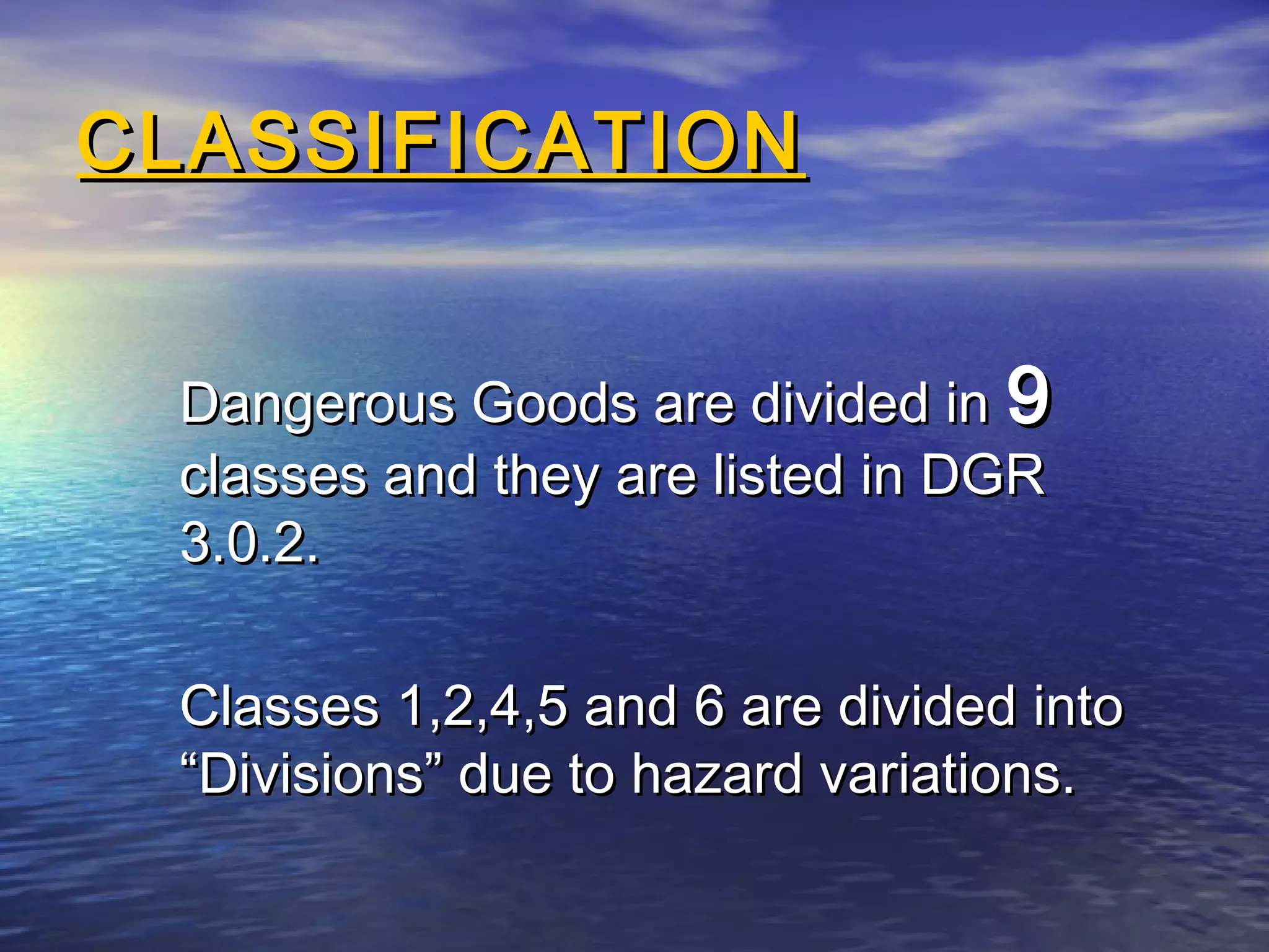 IATA Dangerous Goods Regulations | PPT