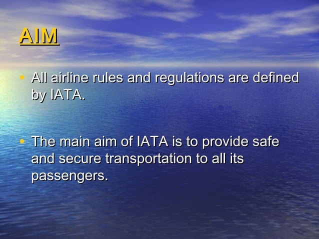 IATA Dangerous Goods Regulations | PPT