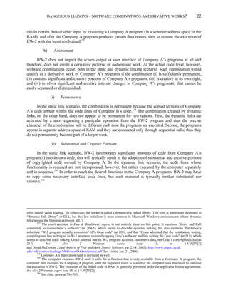 Dangerous Liaisons - Software Combinations as Derivative Works? | PDF