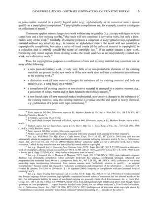 Dangerous Liaisons - Software Combinations as Derivative Works? | PDF