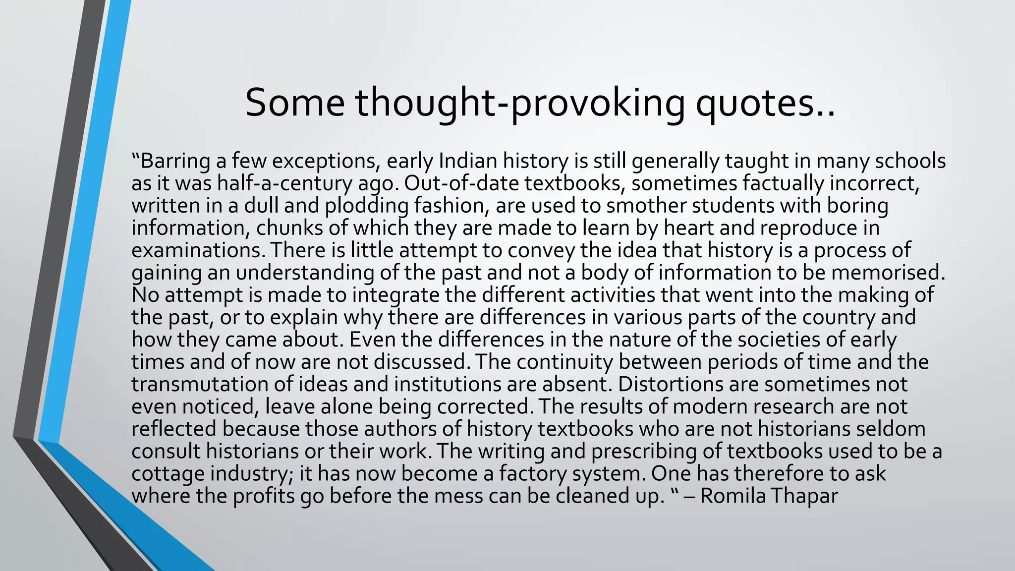 Dangers and limitations of marxist historiography from a non religious ...