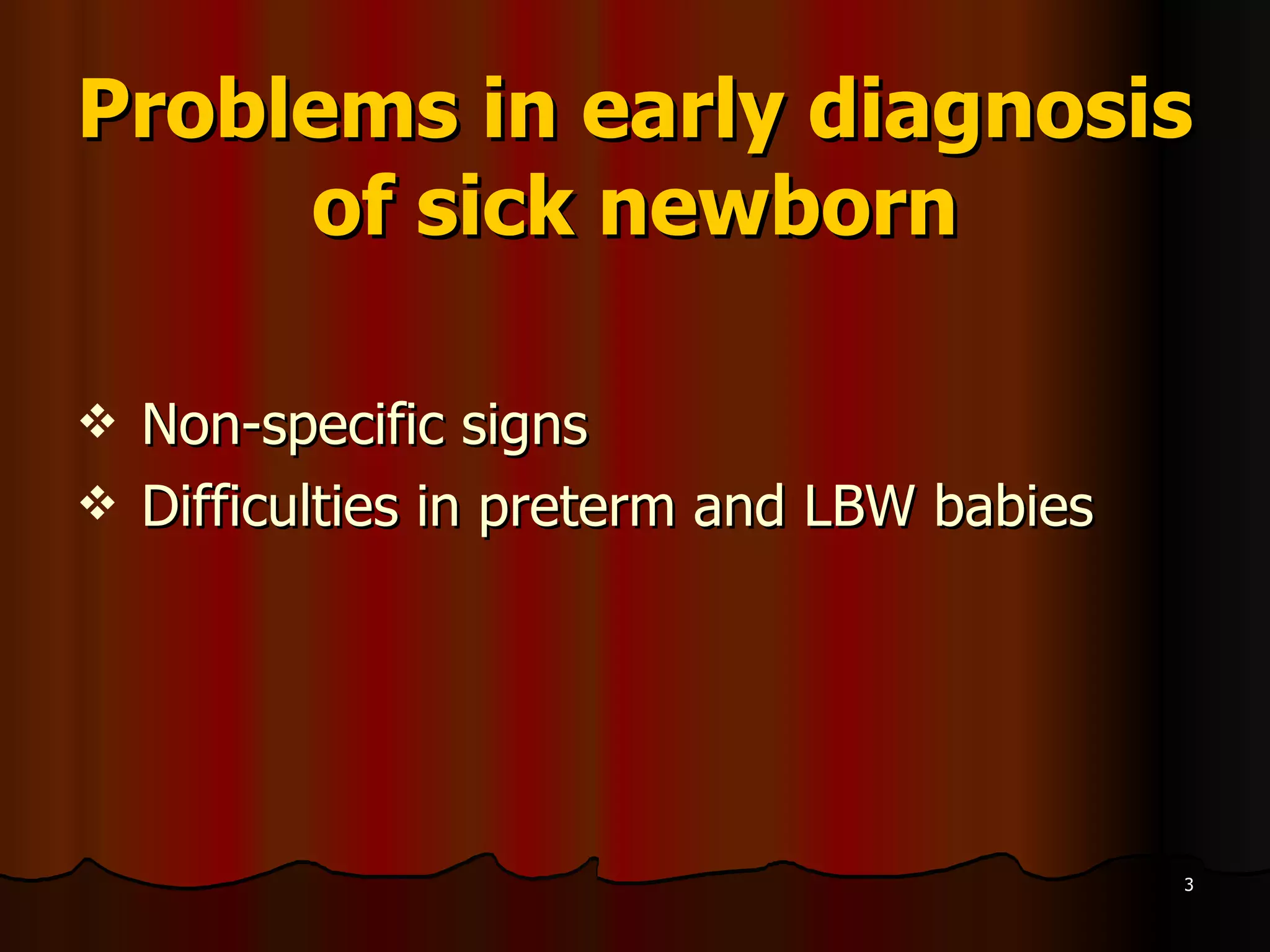 Danger signs in newborns | PPT