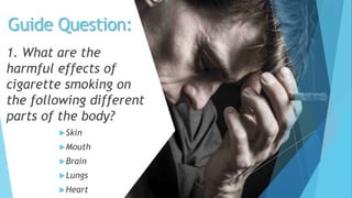 Dangers of cigarette smoking | PPTX