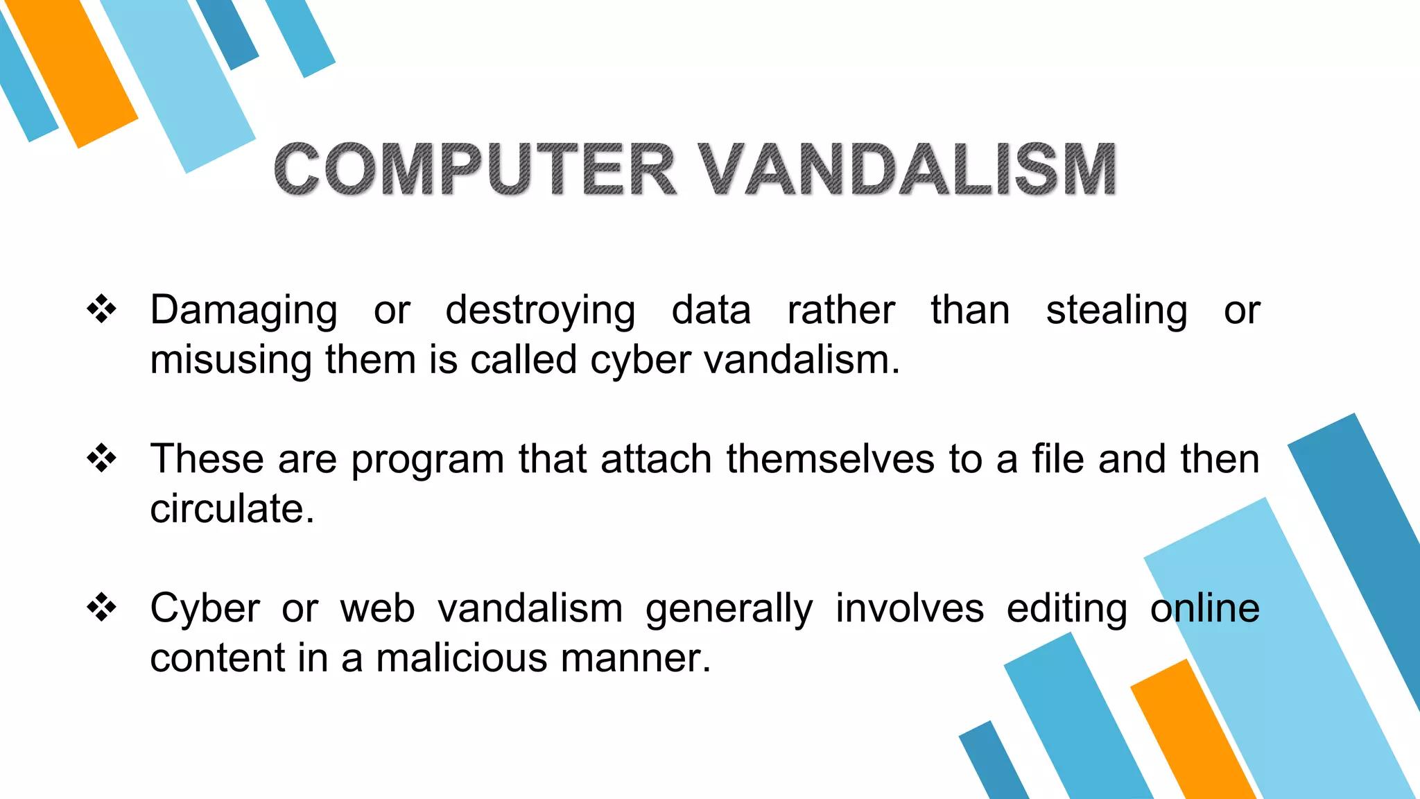 Dangers of Cyber Crime | PPTX