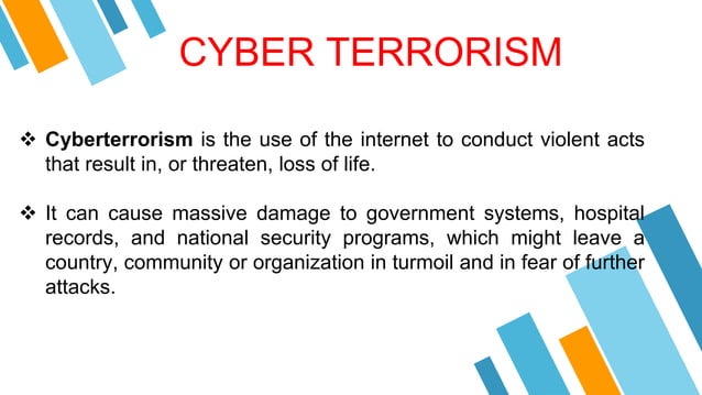 Dangers of Cyber Crime | PPT Dangers of Cyber Crime | PPT