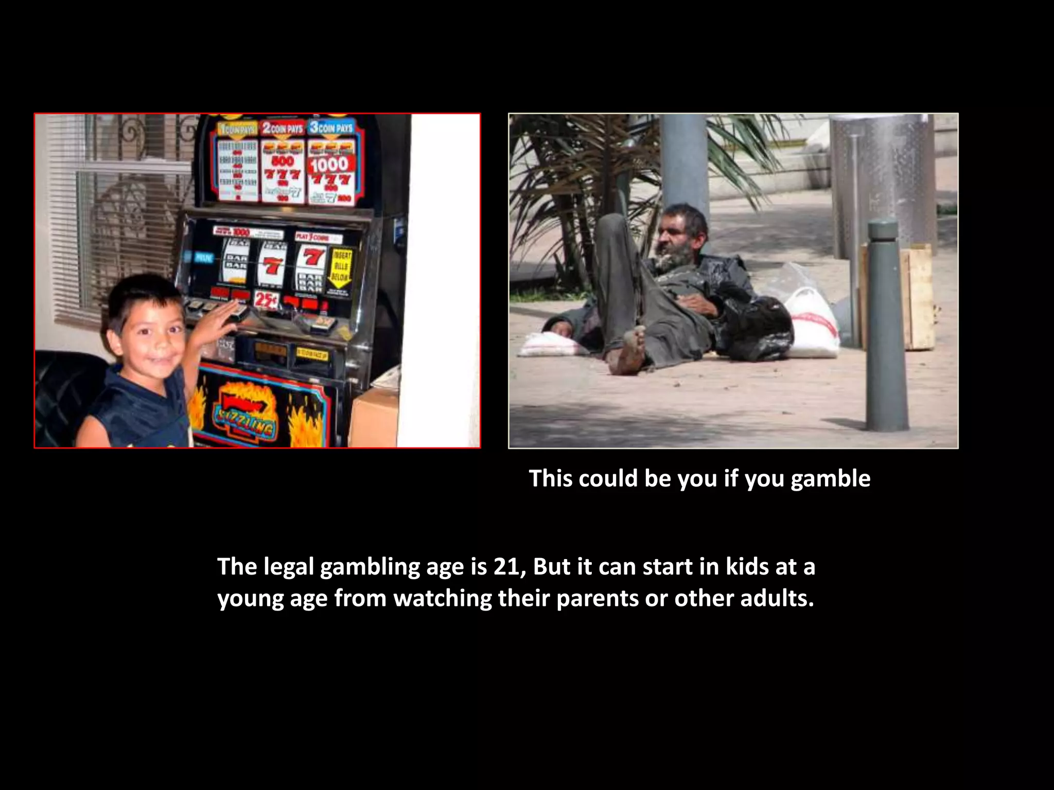 Dangers of gambling | PPTX