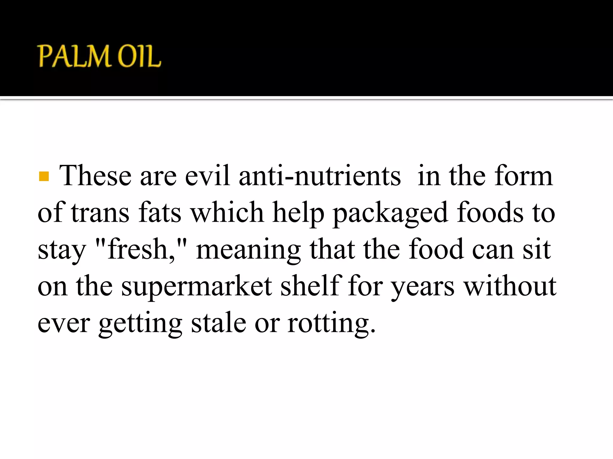 Dangers of junk food | PPTX