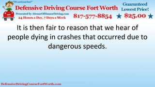 Dangers of speeding while driving | PPT
