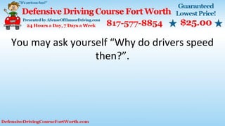 Dangers of speeding while driving | PPT