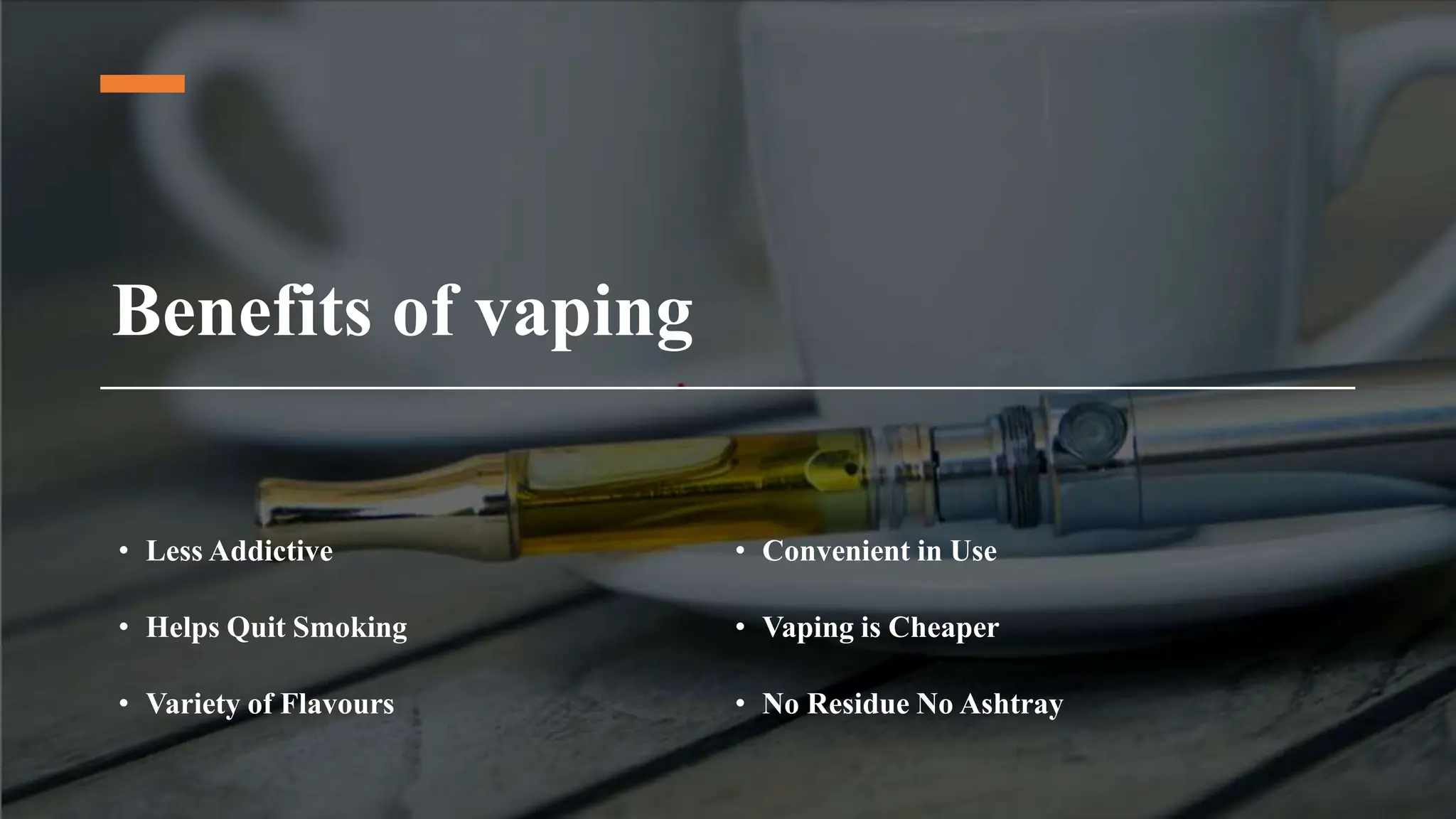 Dangers of Vaping | PPTX