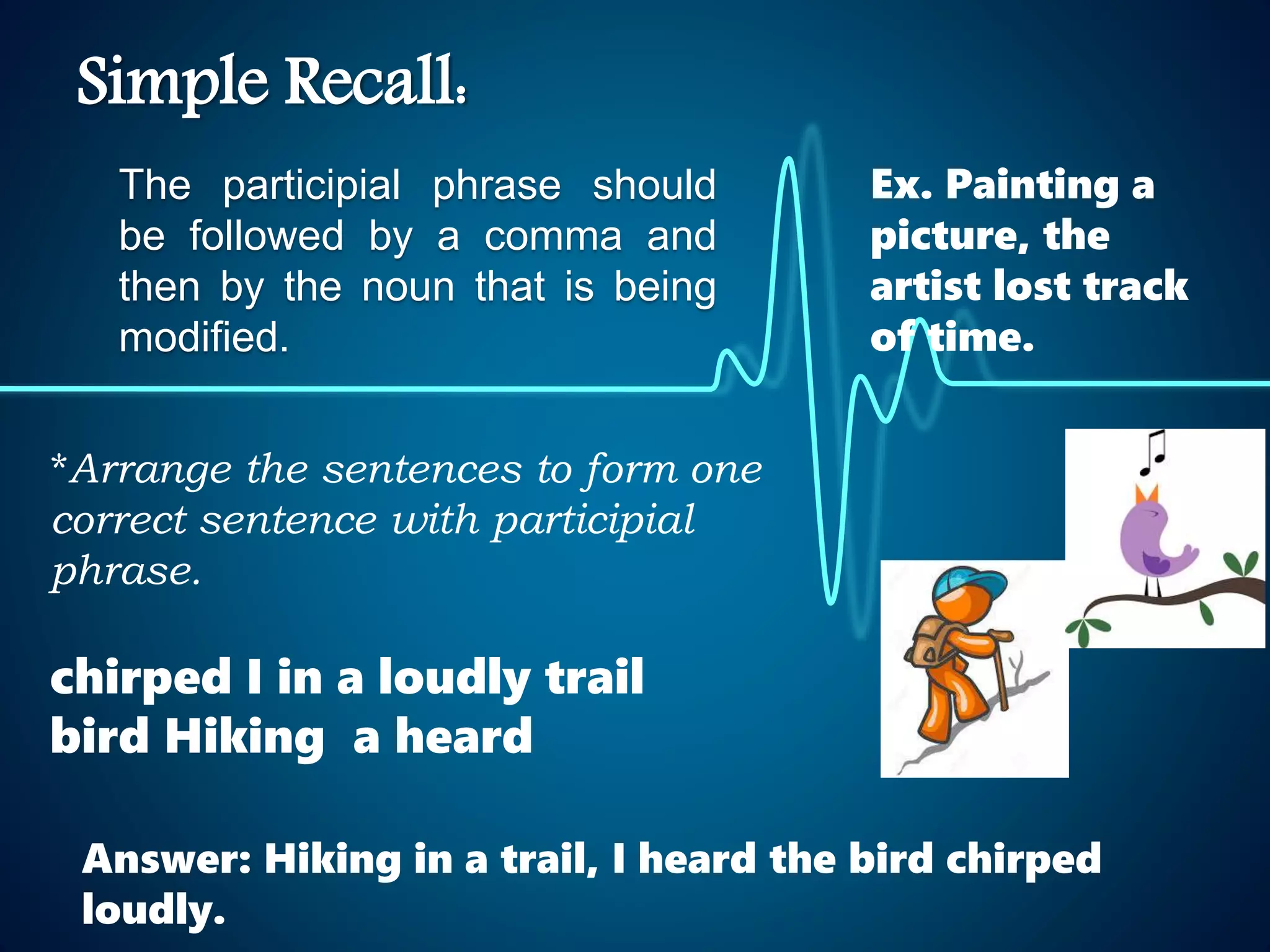 Dangling participles | PPTX