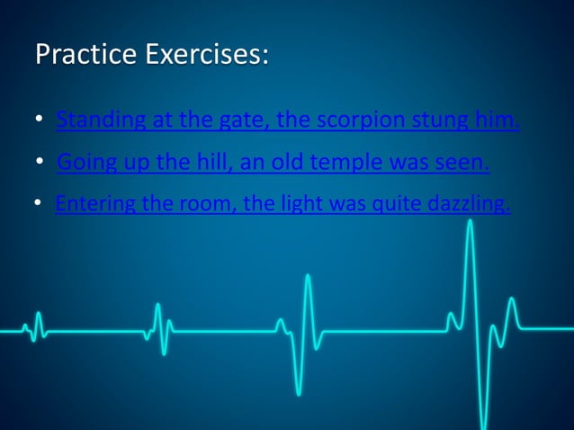 Dangling participles | PPT