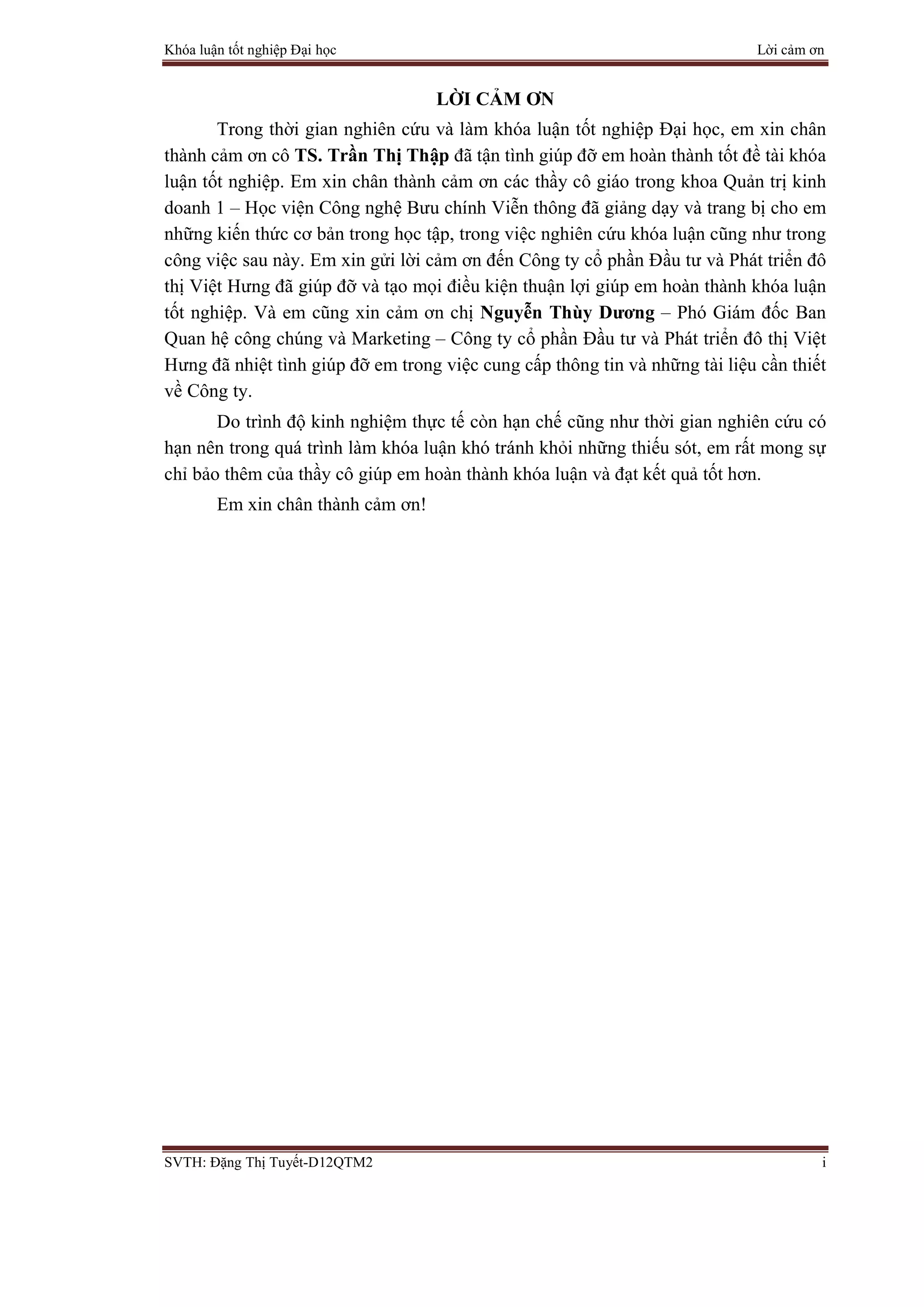 NGHIEN CUU THUONG HIEU ECOPARK - DANG THI TUYET | PDF