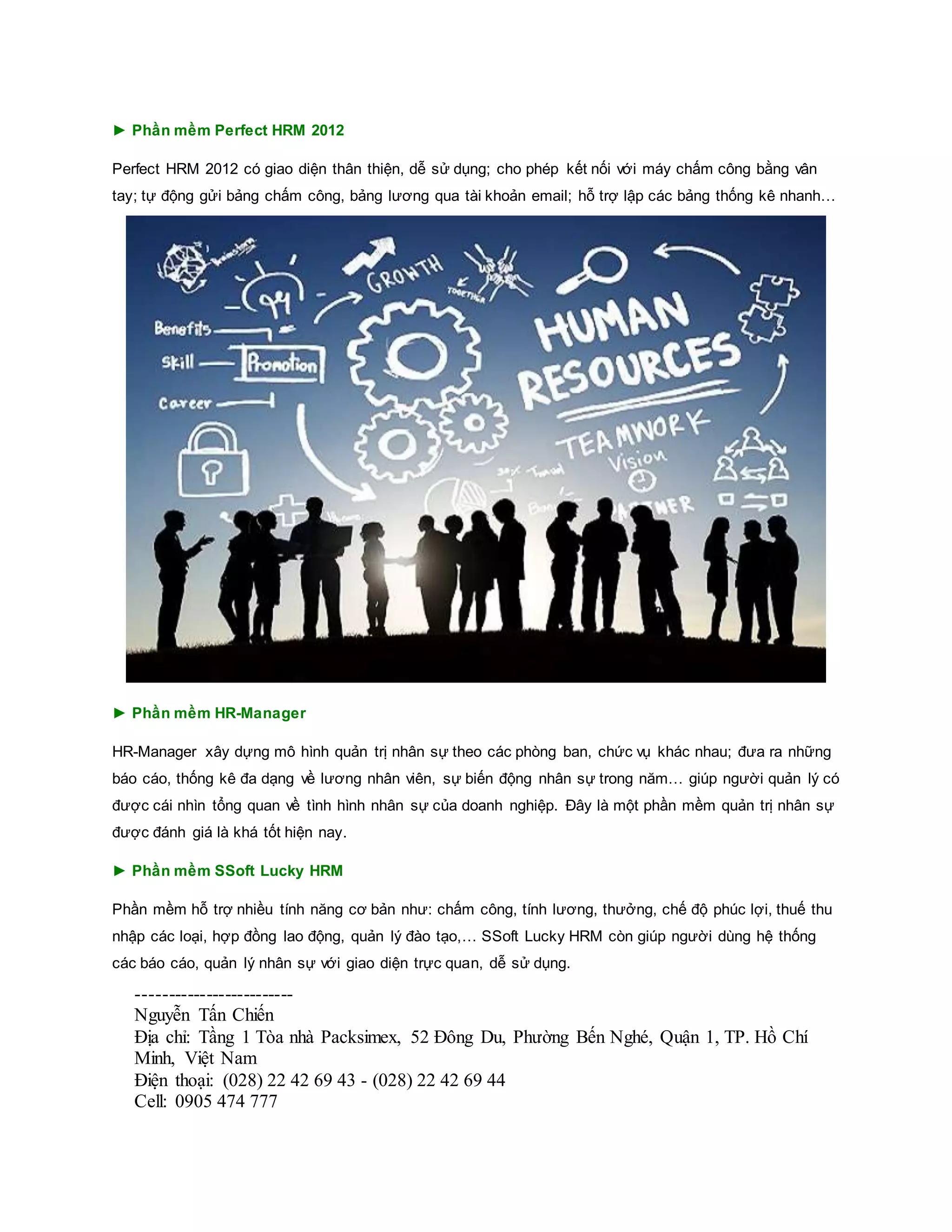 Top 5 phan mem quan ly nhan su tien luong | PDF