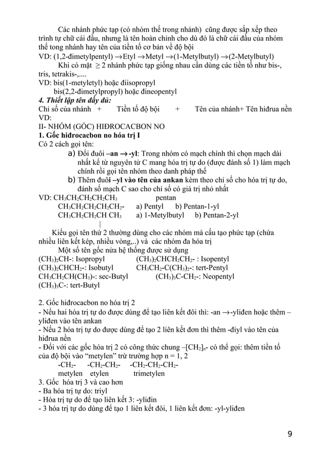 Danh phap-huu-co | PDF